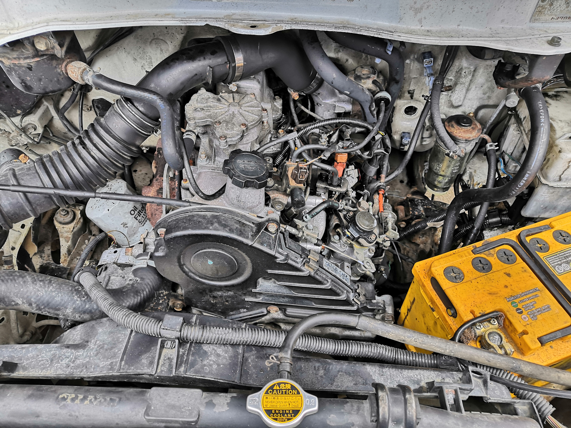 Текущий ремонт рабочей лошади. — Toyota Lite Ace Noah, 2,2 л, 1998 года ...