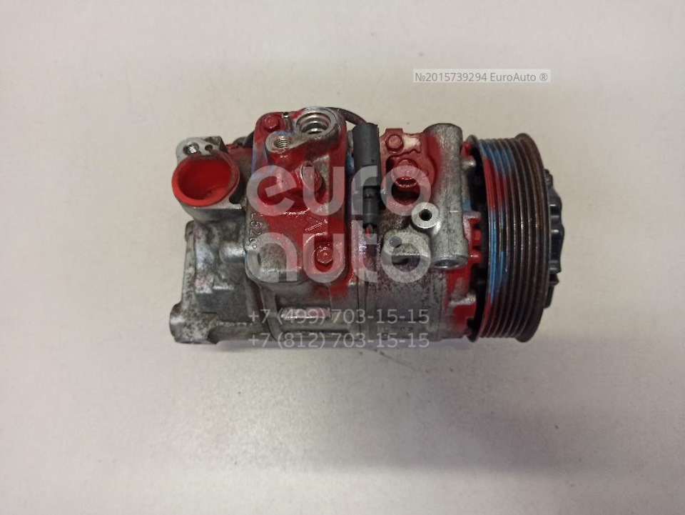 95512601104 Компрессор системы кондиционирования Volkswagen Touareg VAG ...