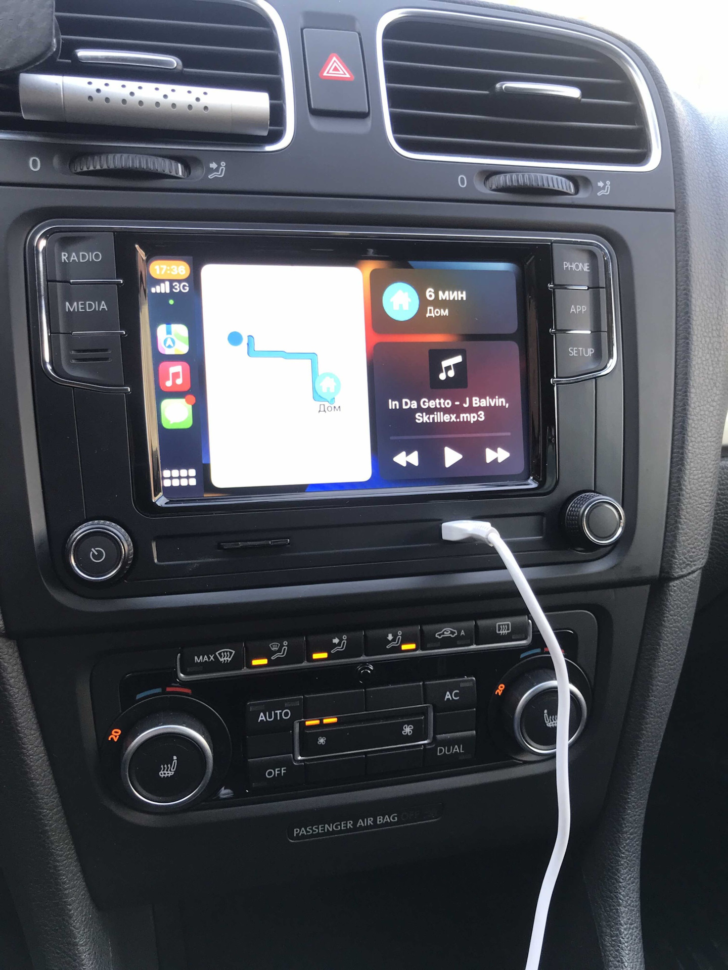 RCD 360 PRO — Volkswagen Golf Mk6, 1,6 л, 2011 года | автозвук | DRIVE2