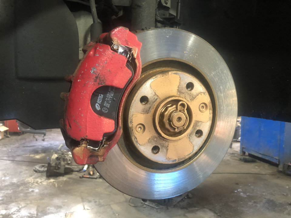 Зима 22 / Мини ТО / Тормоза — Citroen C4 (1G), 1,6 л, 2006 года | визит ...