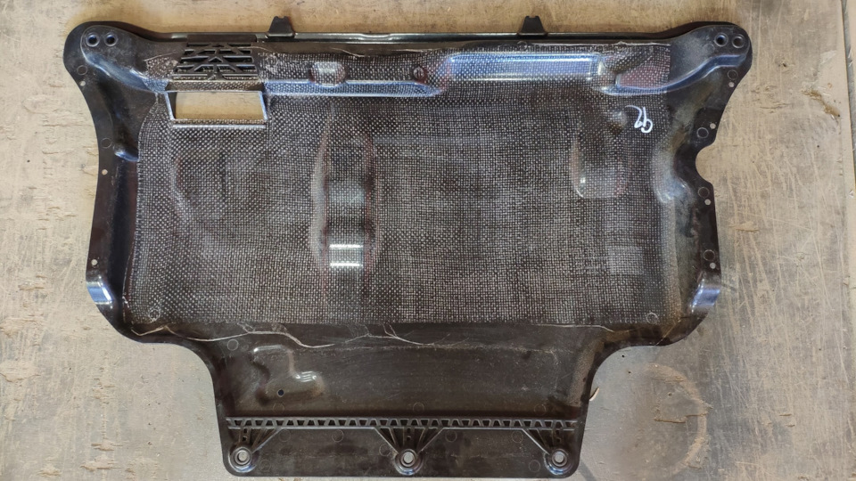 #3 Установка оригинальной композитной защиты — Skoda Octavia A7 Mk3, 1 ...