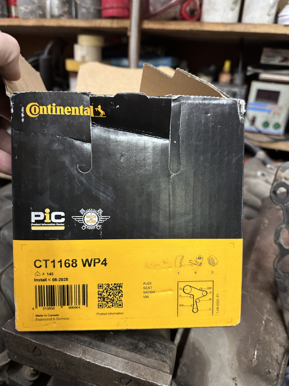 CT1168WP4 Комплект ремня ГРМ CONTITECH | Запчасти на DRIVE2