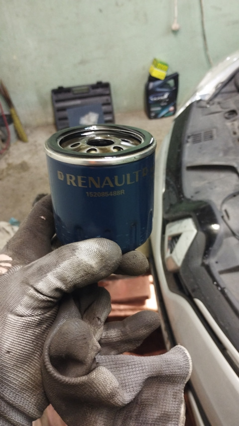 152085488R Фильтр масляный двс RENAULT | Запчасти на DRIVE2