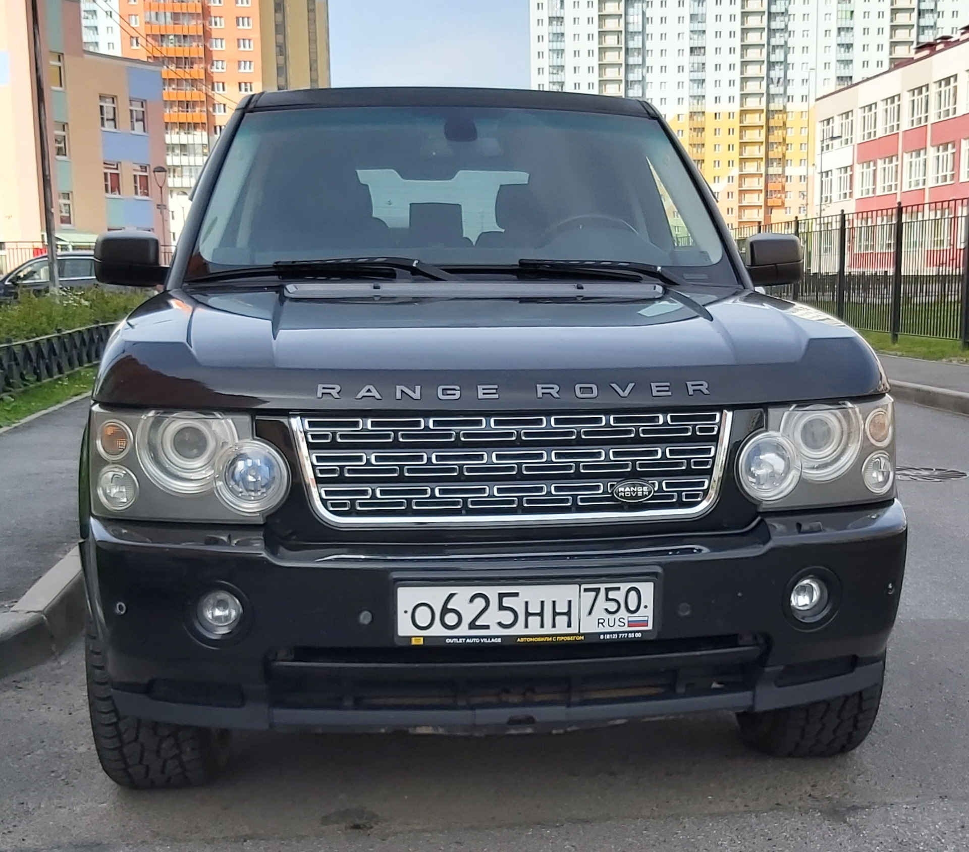 Решение проблемы головного света, через Рестайлинг Range Rover L322 — 2 ...