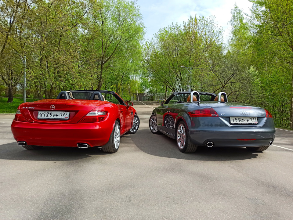 Впечатления от ТТ и сравнение с MB SLK — Audi TT (2G), 3,2 л, 2007 года ...