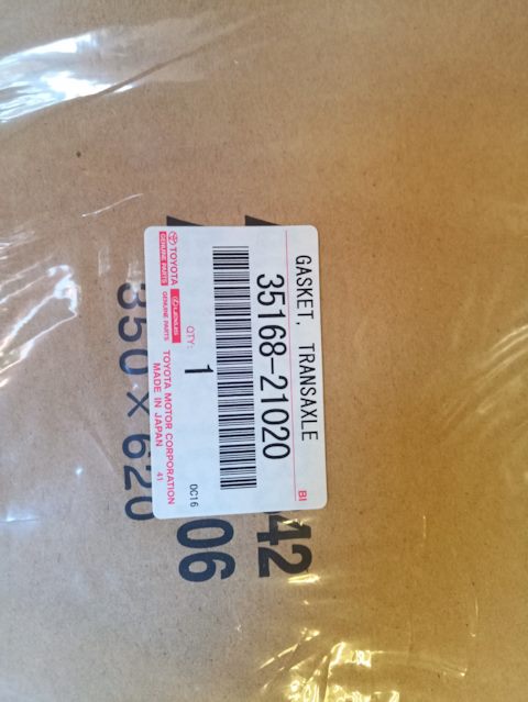 3516821020 Прокладка поддона акпп TOYOTA LEXUS | Запчасти на DRIVE2