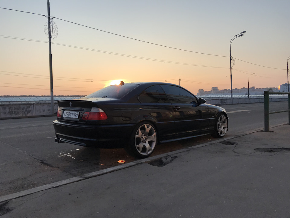 Новые колеса R19 63 style — BMW 3 series Coupe (E46), 3 л, 2002 года ...