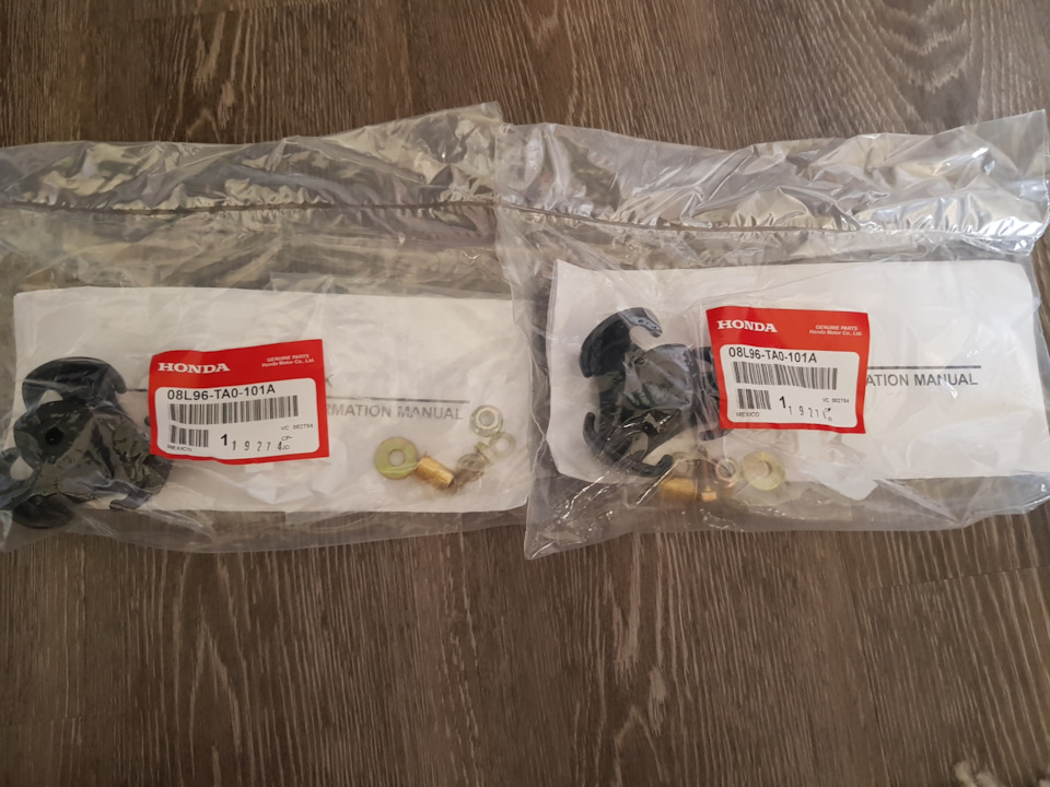 Крючки в багажник. — Honda Accord (8G), 2,4 л, 2010 года | аксессуары ...