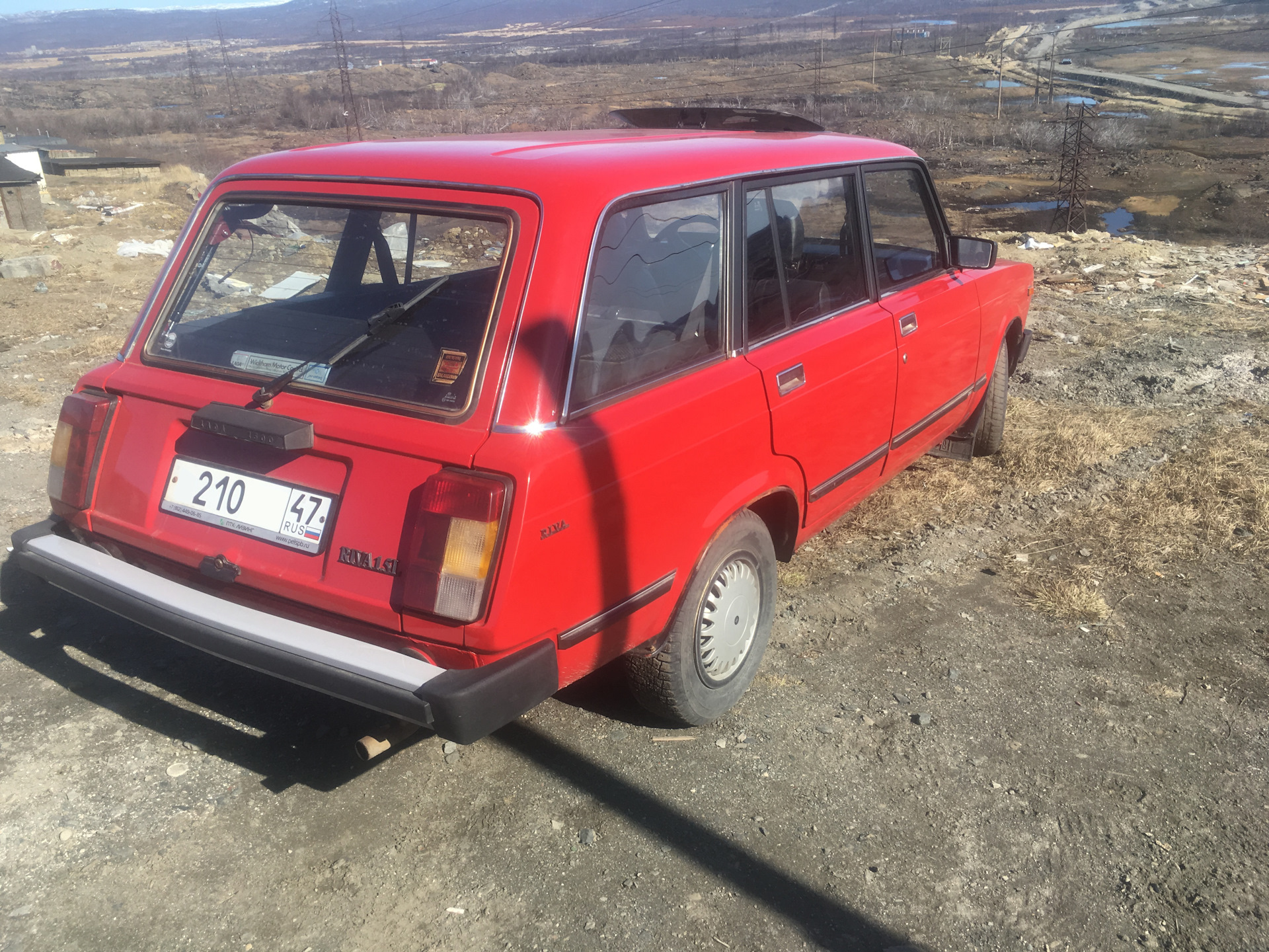 Фото с 10 мая :) — Lada Riva 1500, 1,5 л, 1992 года | фотография | DRIVE2