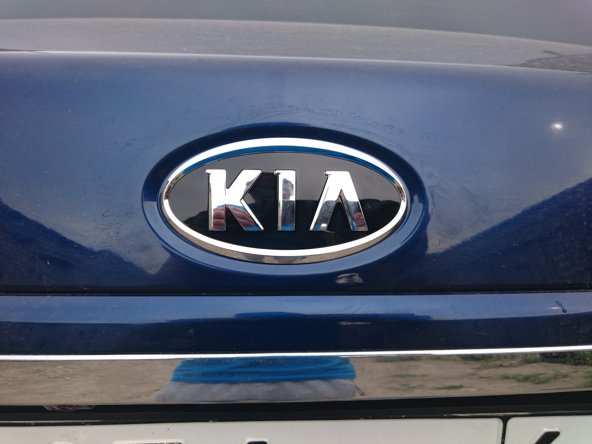 Обновил заднюю Эмблему kia — KIA Cerato (1G), 1,6 л, 2008 года | просто ...