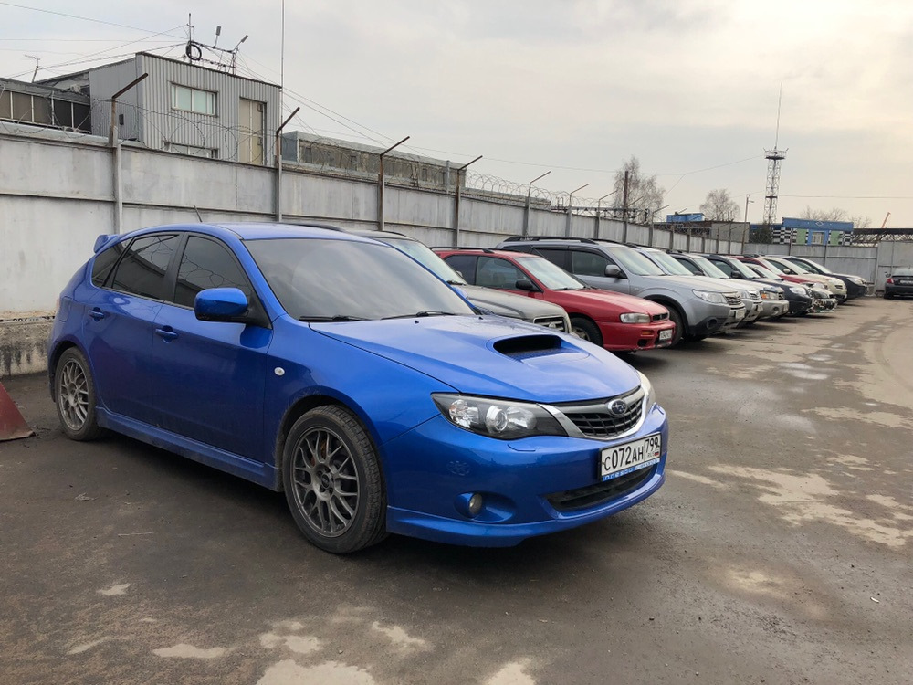 Переборка мотора — Subaru Impreza WRX (GH/GE/GV/GR), 2,5 л., 2008 года ...
