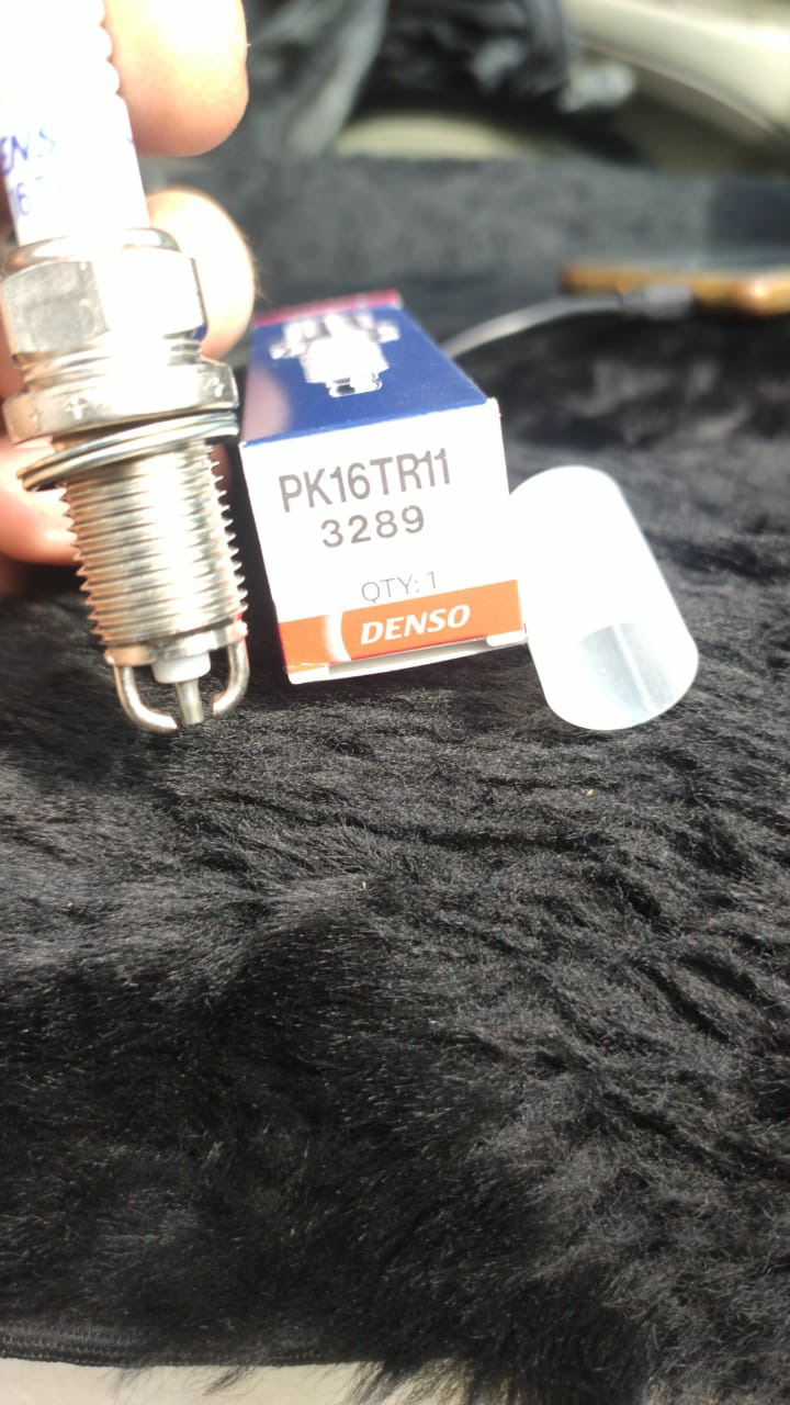 Замена свечей+ наконечники катушек — Toyota Granvia, 3,4 л, 2001 года ...