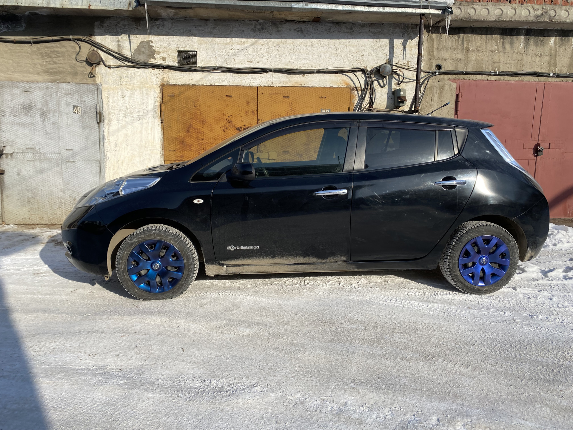 🤩Летняя резина NOKIAN Nordman SX3 205/55/16 — Nissan Leaf (1G), 2013 ...