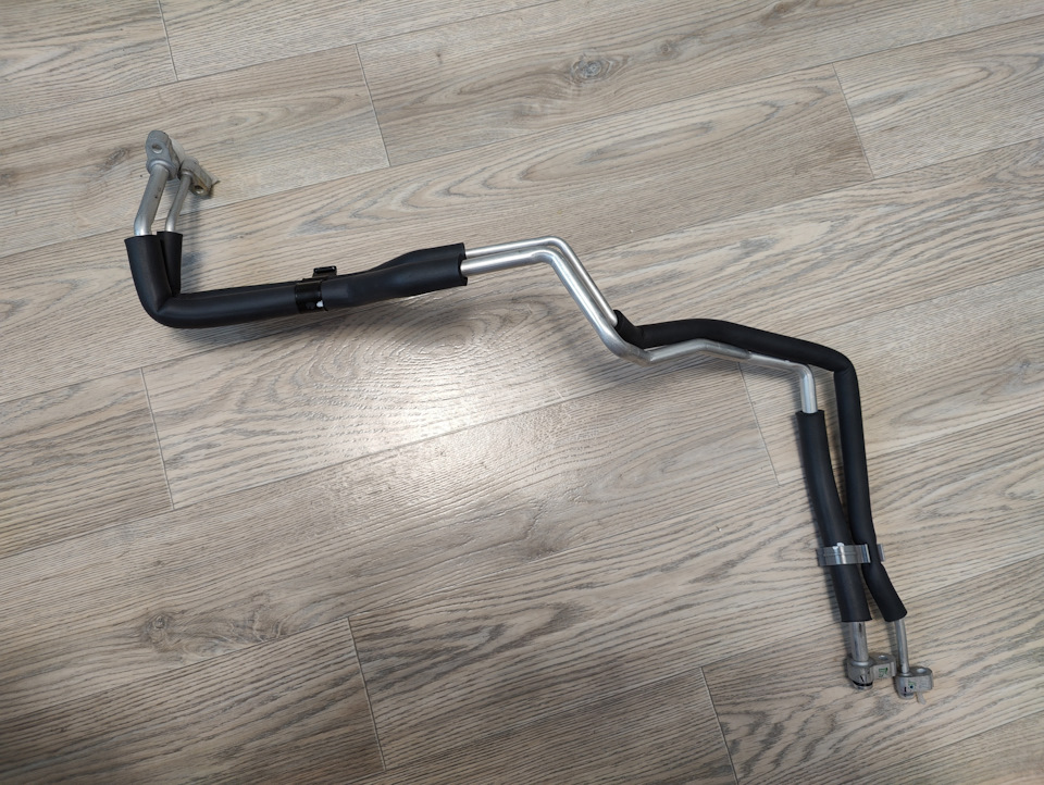 Подготовка к отрыву кузова(Трубки заднего кондицинера) — Land Rover ...