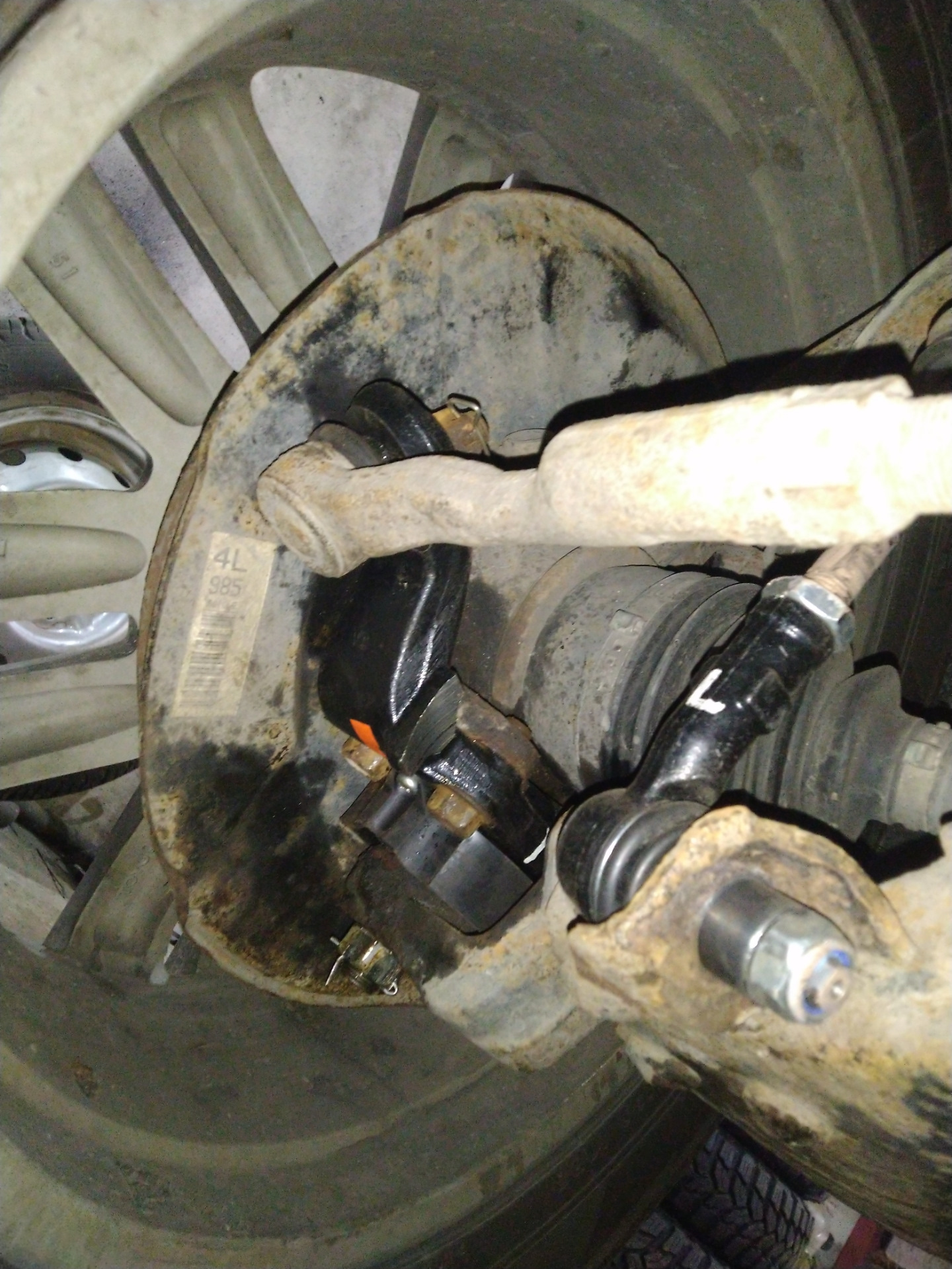 35. Марафет по передней подвеске — Toyota Sequoia (1G), 4,7 л, 2007 ...