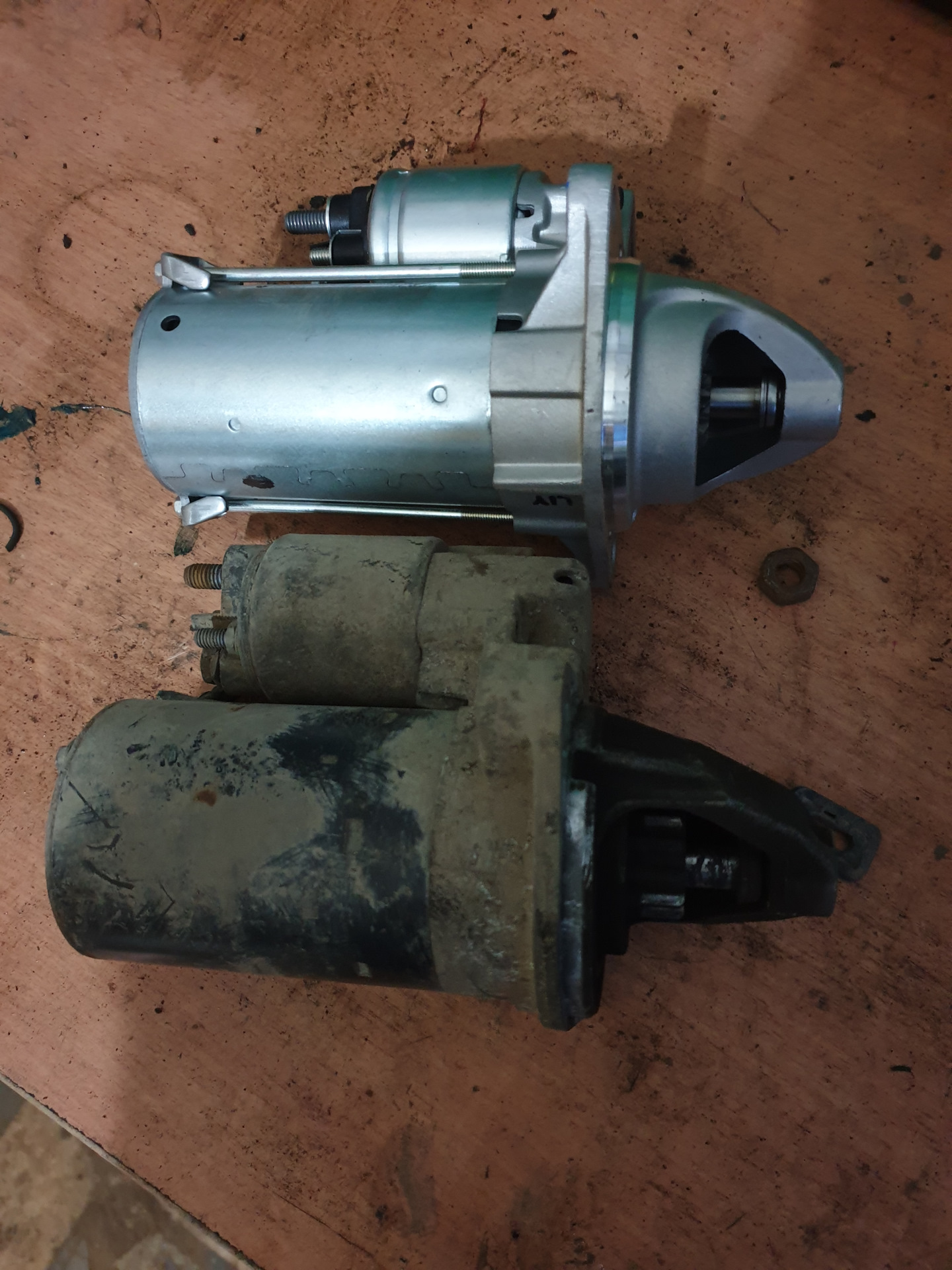 Заменил стартер оригинал Ford 1732742 — Ford Fusion, 1,4 л, 2007 года ...