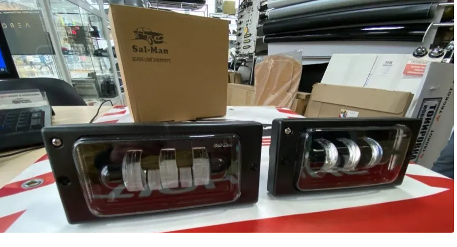 Противотуманки SalMan 5 линз LED ПТФ 60W — Lada 2114, 1,5 л, 2007 года | тюнинг | DRIVE2