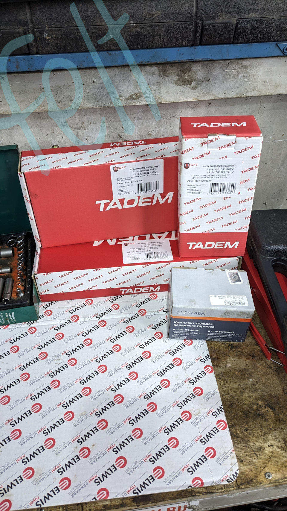 Замена подушек двигателя. Установка Опор двигателя БРТ 2190 для МКПП ...