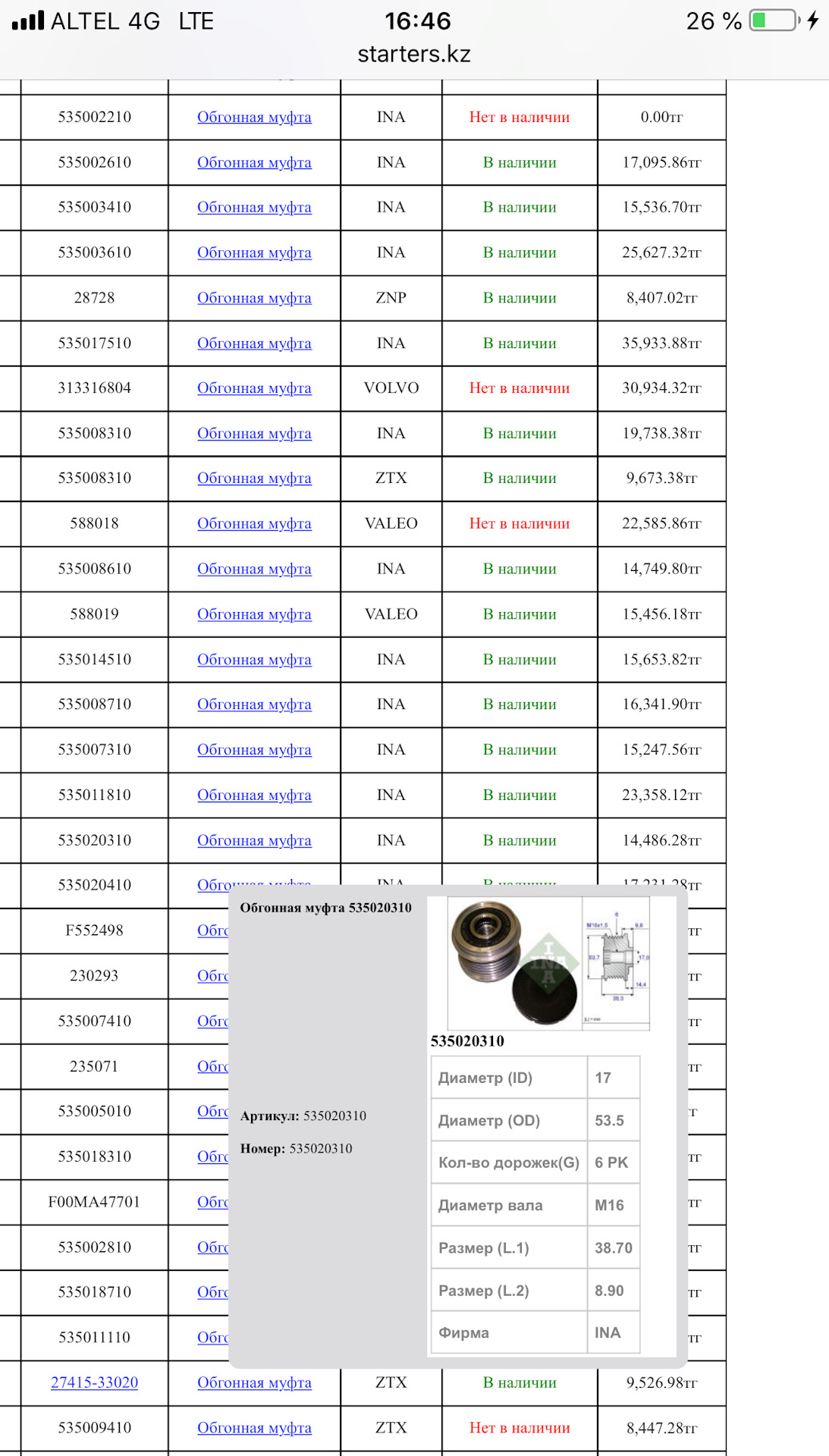 Замена шкива на обгонную муфту — Chevrolet Malibu (8G), 2,4 л, 2014 ...