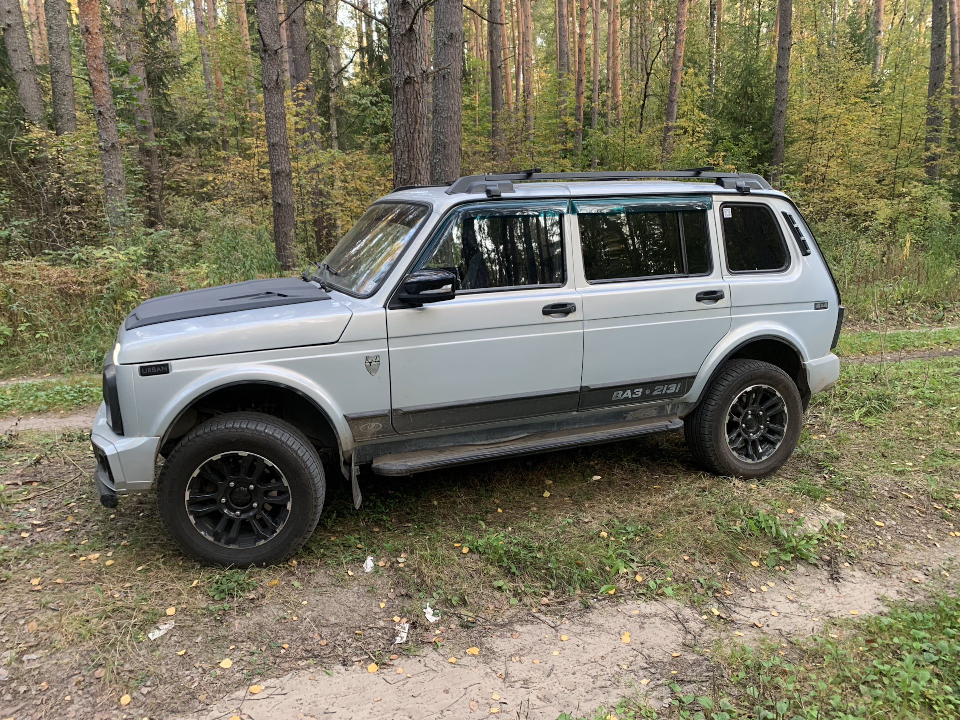 Лифт + зеркала в стиле «гранта» на Ниву — Lada 2131, 1,8 л, 2006 года ...