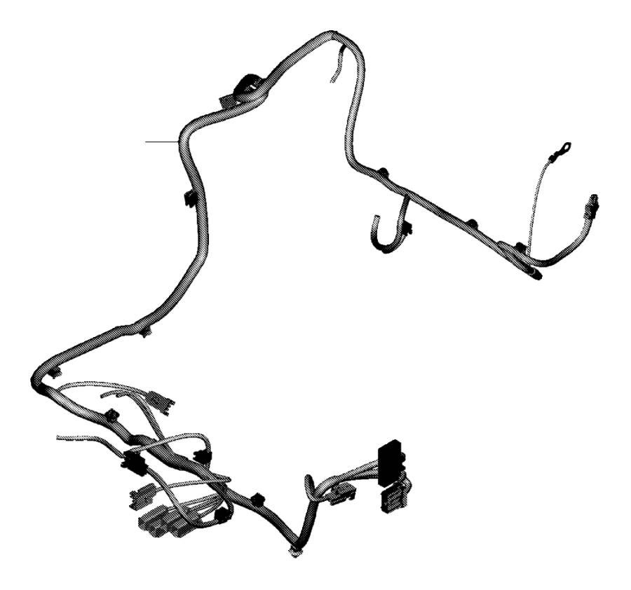 31413947 Cable Harness, Seat. Electrically Adjustable Seat. Power ...