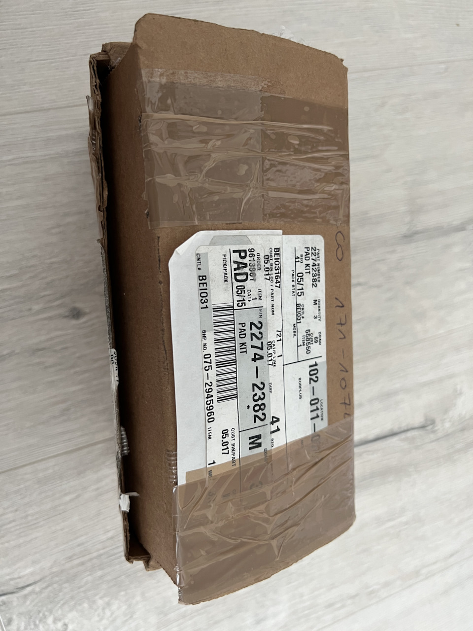 22742382 КОЛОДКИ комплект GM | Запчасти на DRIVE2