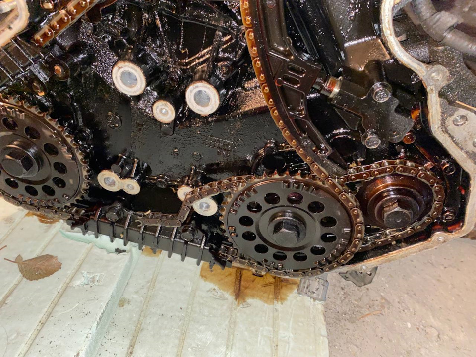 Порвалась цепь VQ20DE — Nissan Cefiro (A32), 2 л, 1996 года | поломка ...