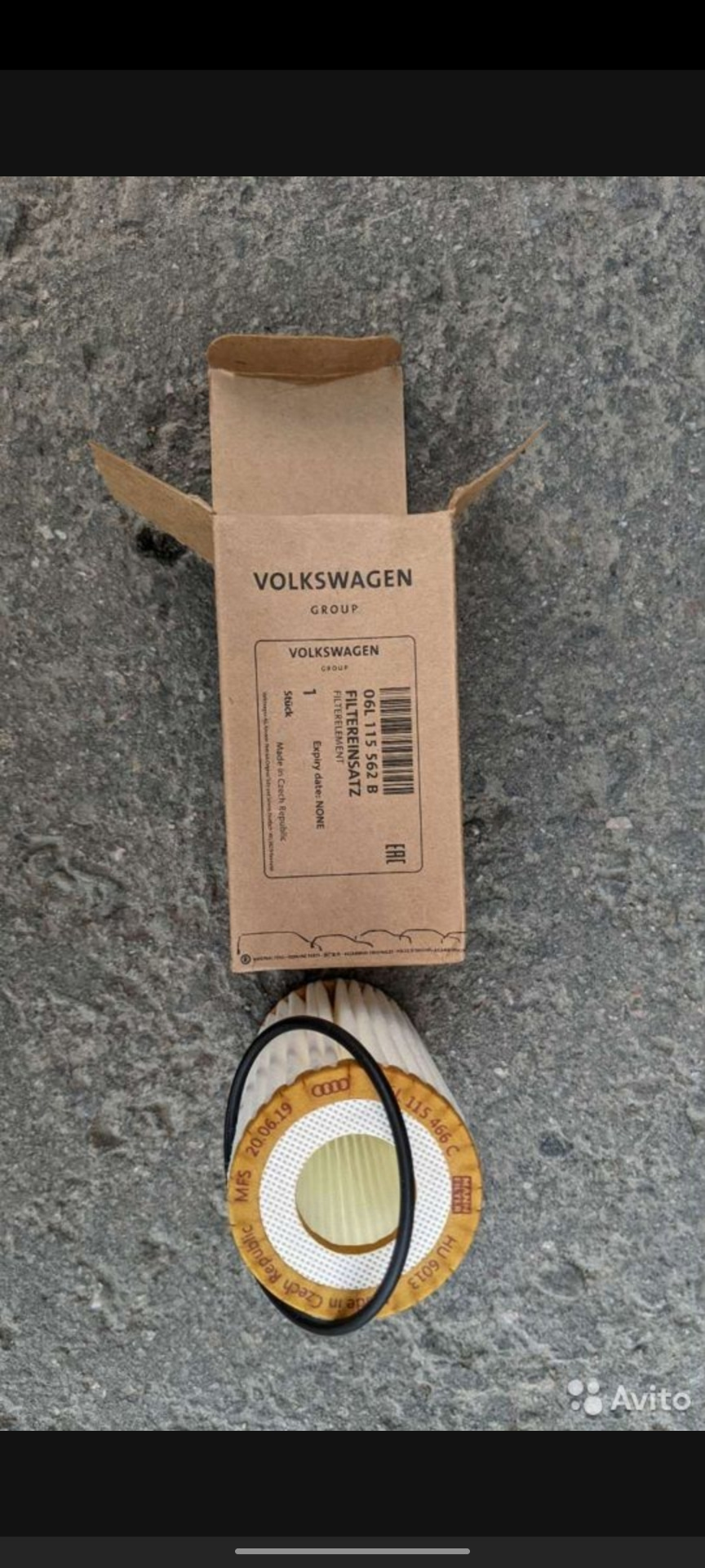 06L115562E Oil Filter VAG | Запчасти на DRIVE2