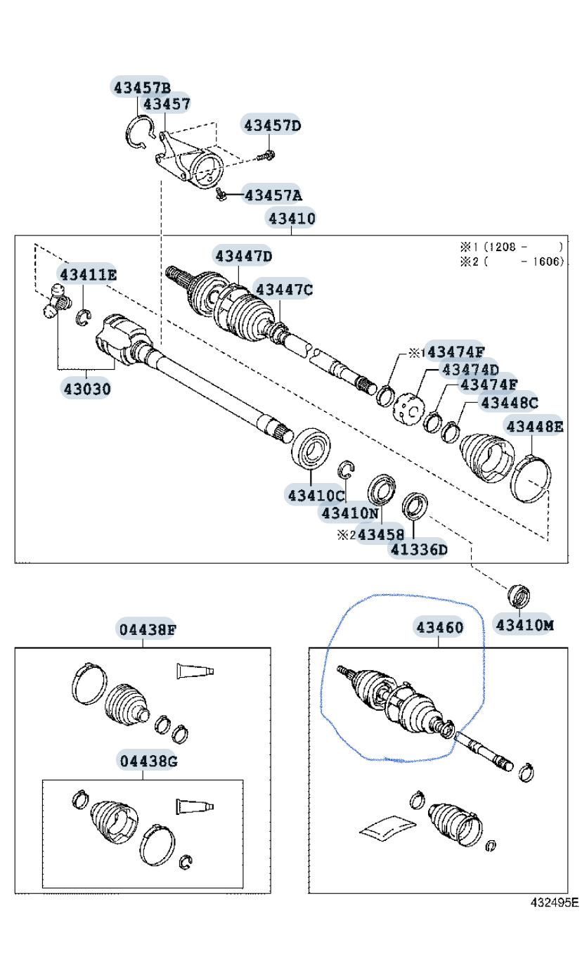 Замена правого внешнего ШРУСа — Toyota Camry (XV50), 3,5 л, 2016 года ...