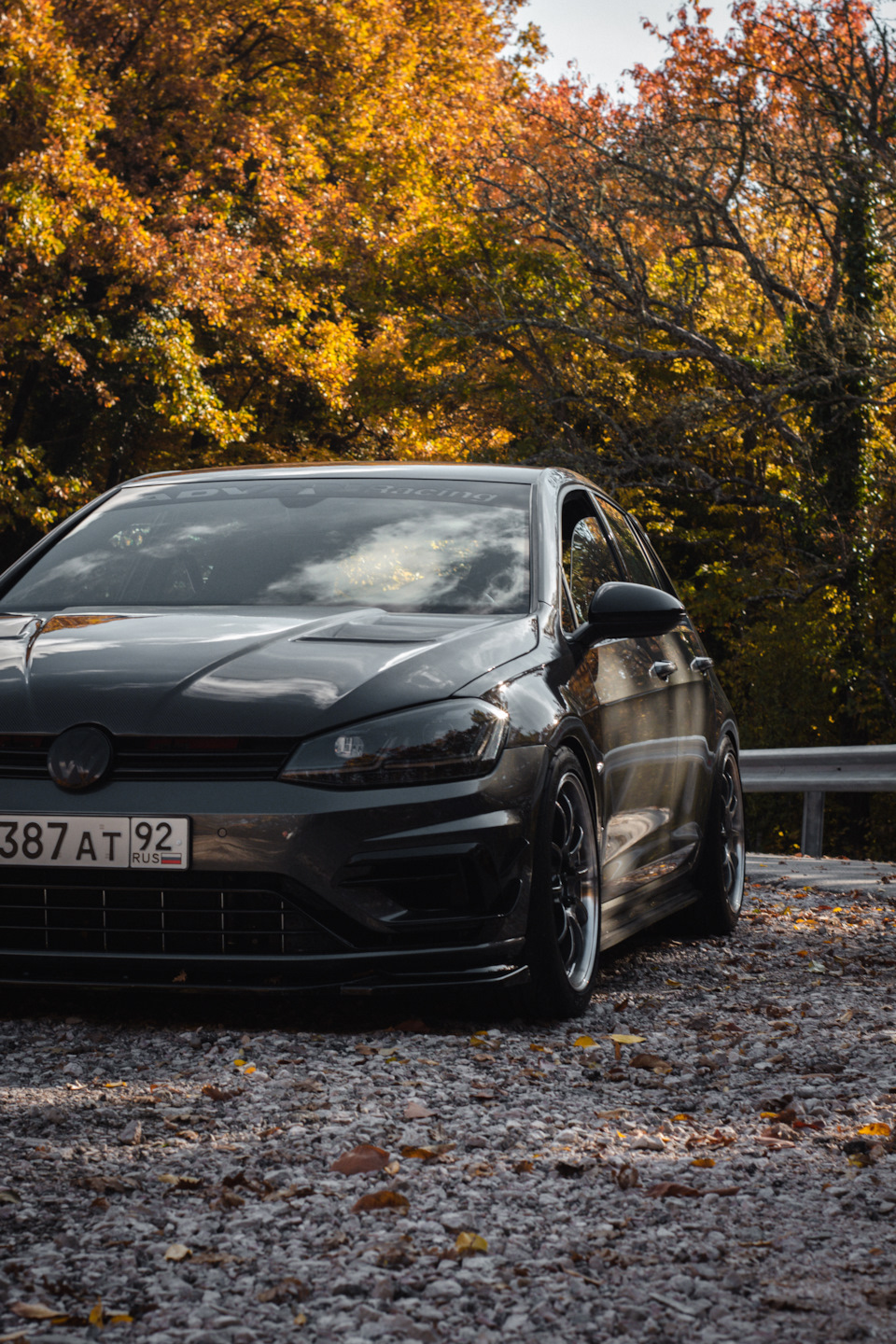 Поставил новые диски Advan Racing RZ-DF — Volkswagen Golf R Mk7, 2 л ...