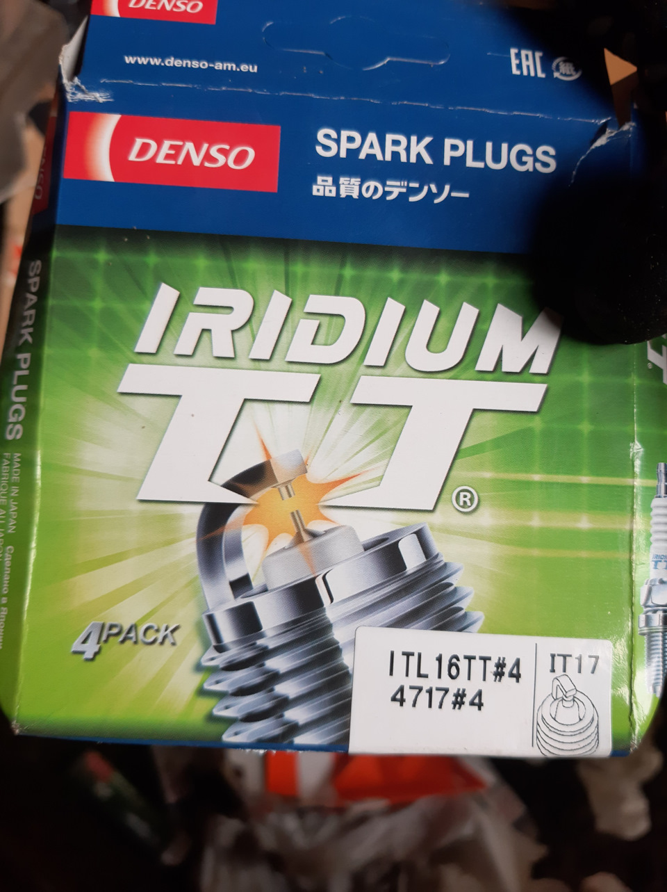 ITL16TT Свеча зажигания DENSO | Запчасти на DRIVE2