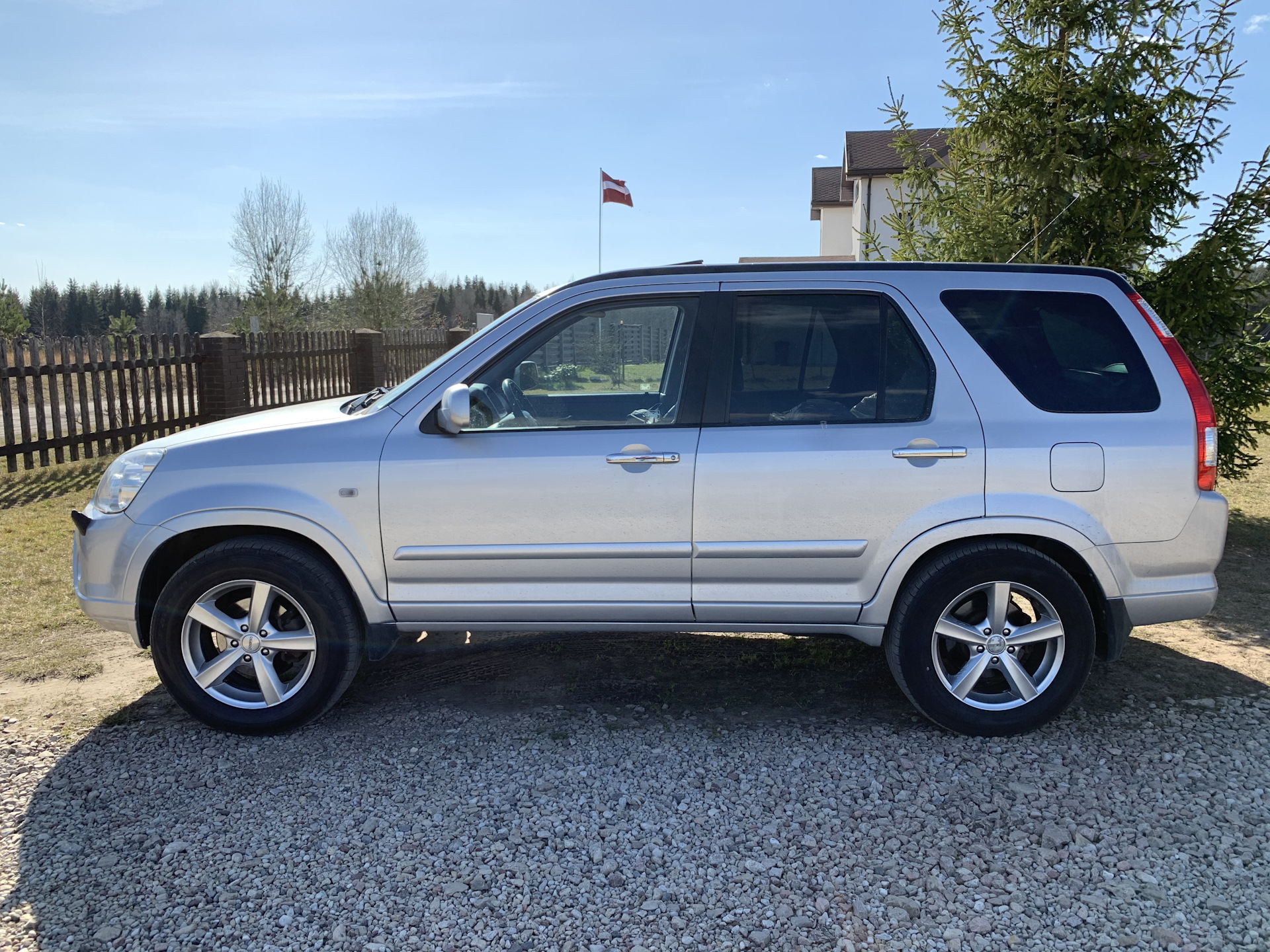 Лето — Honda CR-V (RD4, RD5, RD6, RD7), 2,2 л, 2006 года | колёсные ...