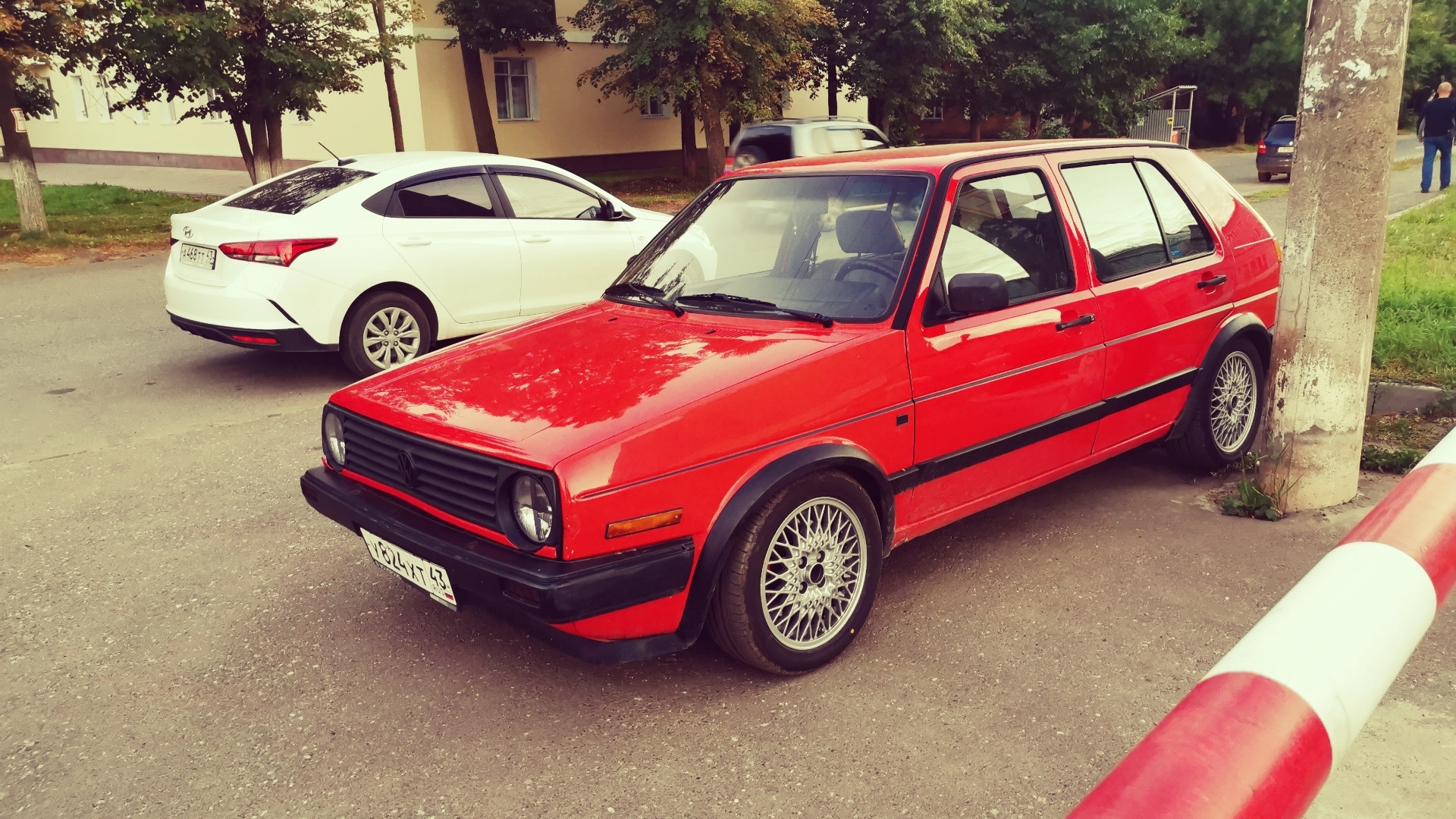 Volkswagen Golf Mk2 1.6 бензиновый 1989 | Galena Rattler на DRIVE2