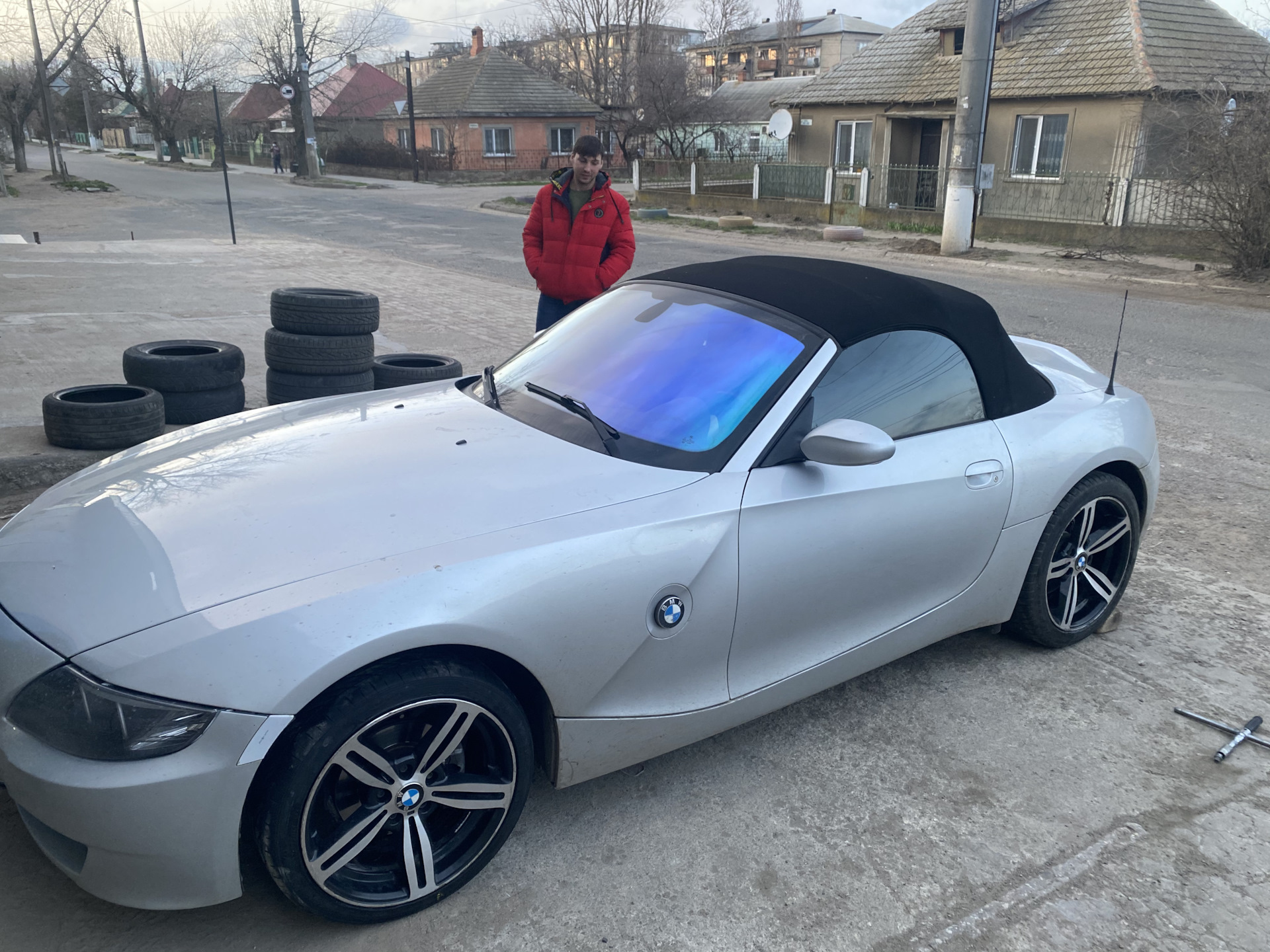 Вот мы уже в бою. — BMW Z4 (E85), 2,5 л, 2007 года | тюнинг | DRIVE2