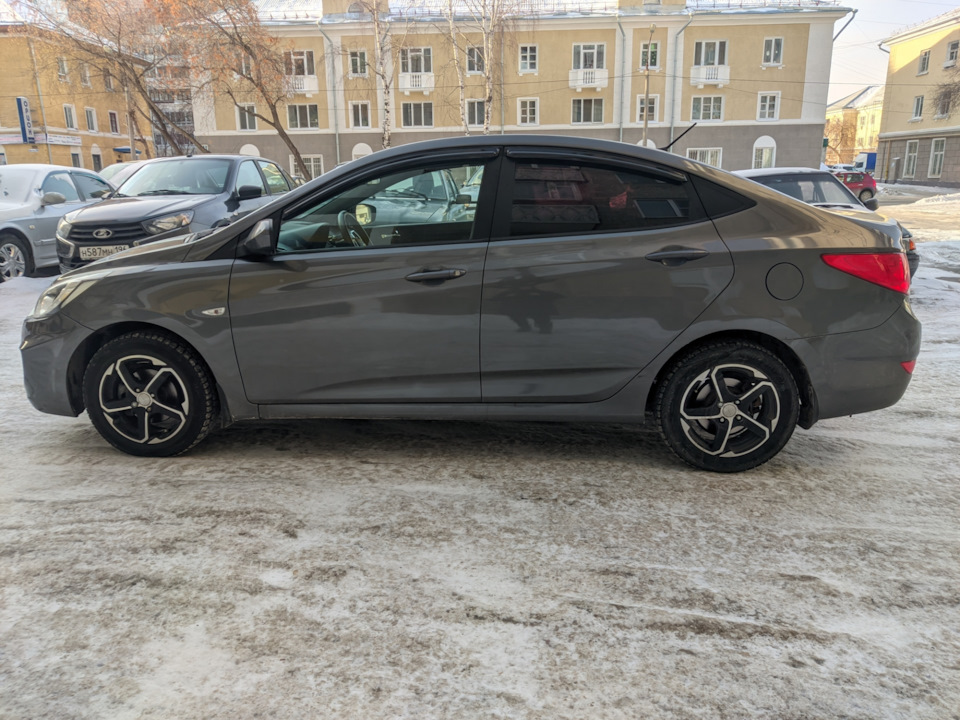 Проставки на Солярис — Hyundai Solaris (1G), 1,4 л, 2011 года | тюнинг ...