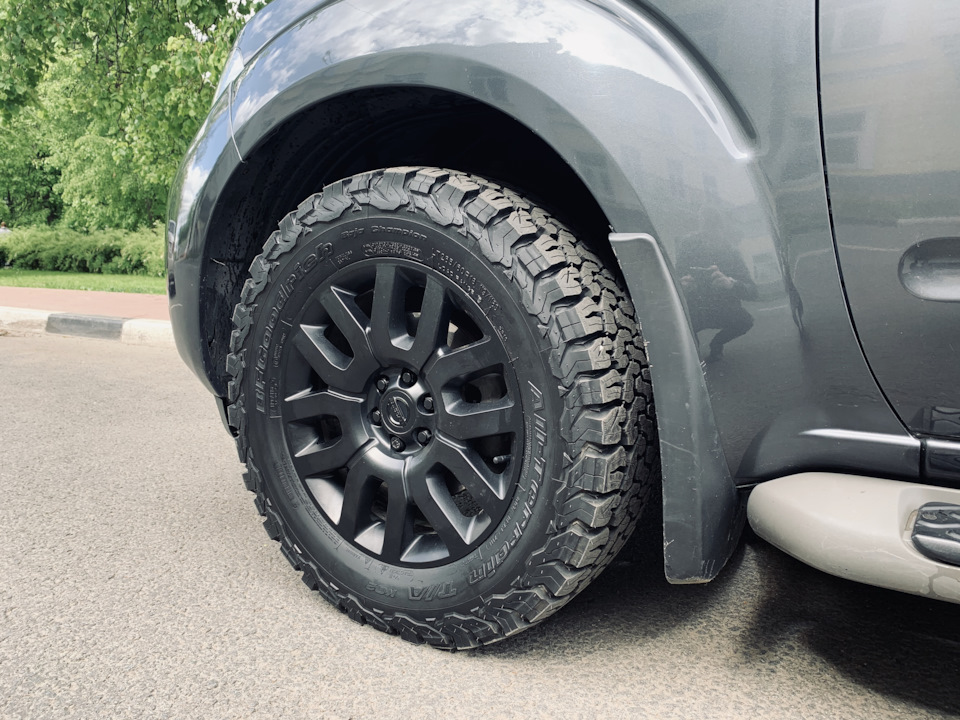 Отзыв о резине BFGoodrich 265/60 r18 на Nissan Pathfinder — Nissan ...