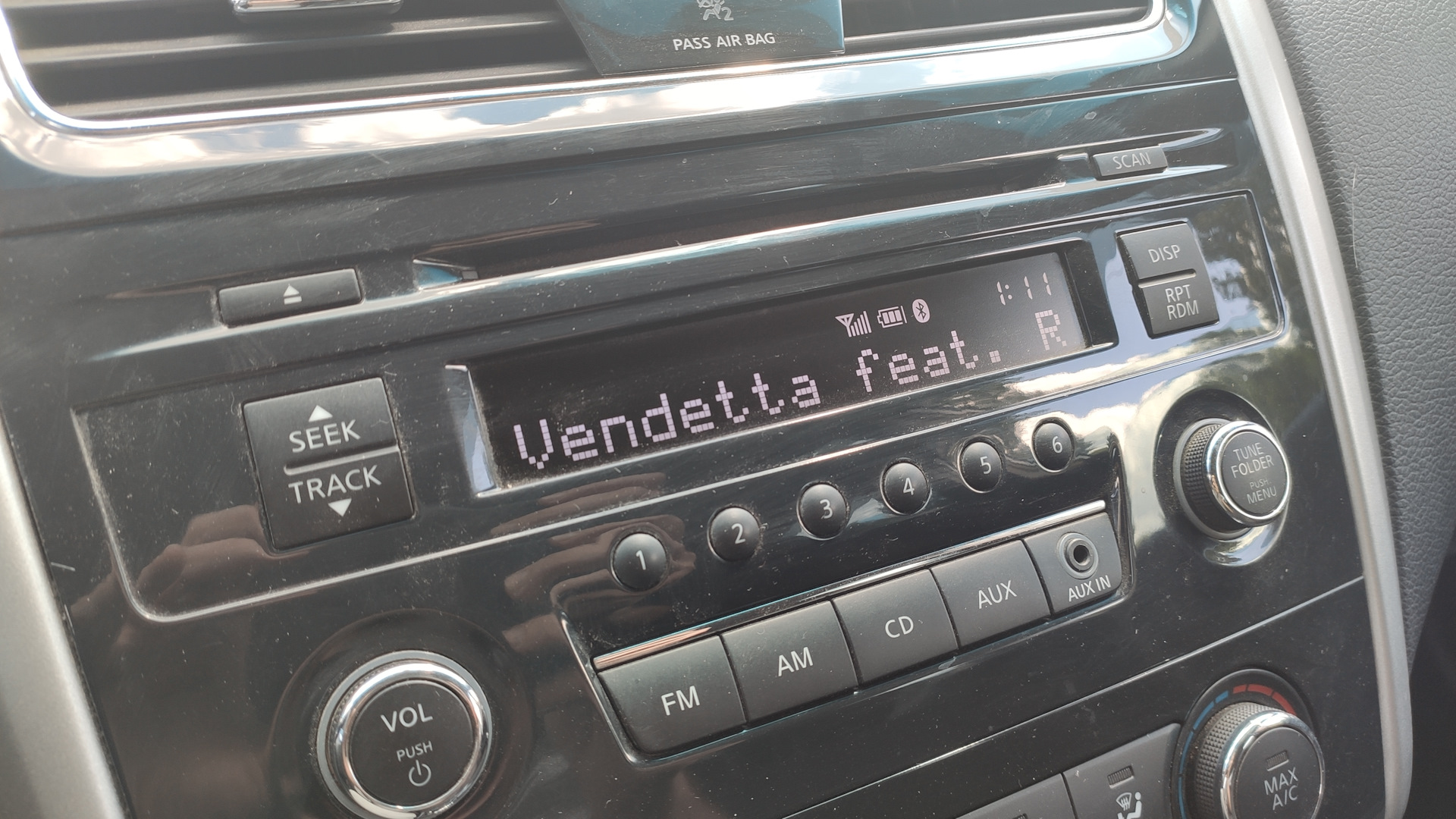 Multimedia — Nissan Altima V, 2,4 л, 2013 года | аксессуары | DRIVE2