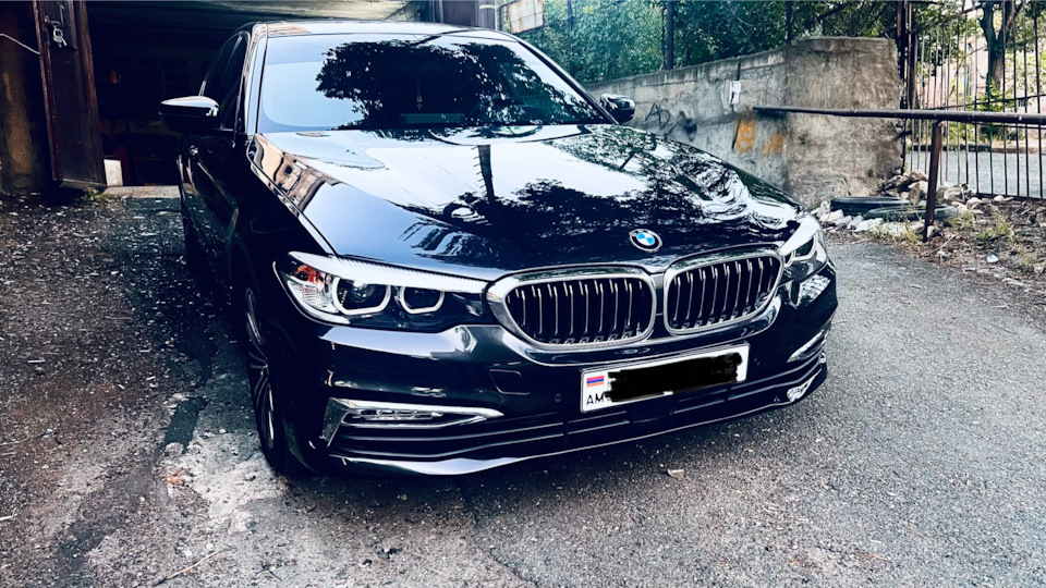 BMW 5 series (G30) 2.0 бензиновый 2018 | Blackrock на DRIVE2