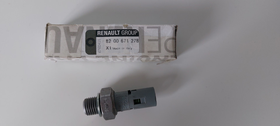 8200671278 Датчик давления масла для CLIO, KANGOO, NISSAN KUBISTAR ...