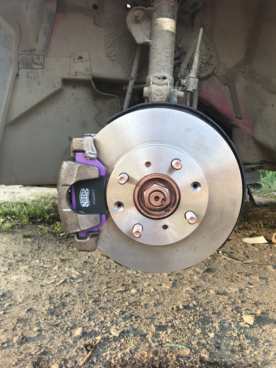 PN8263 Тормозные колодки (дисковые), передние NIBK | Запчасти на DRIVE2