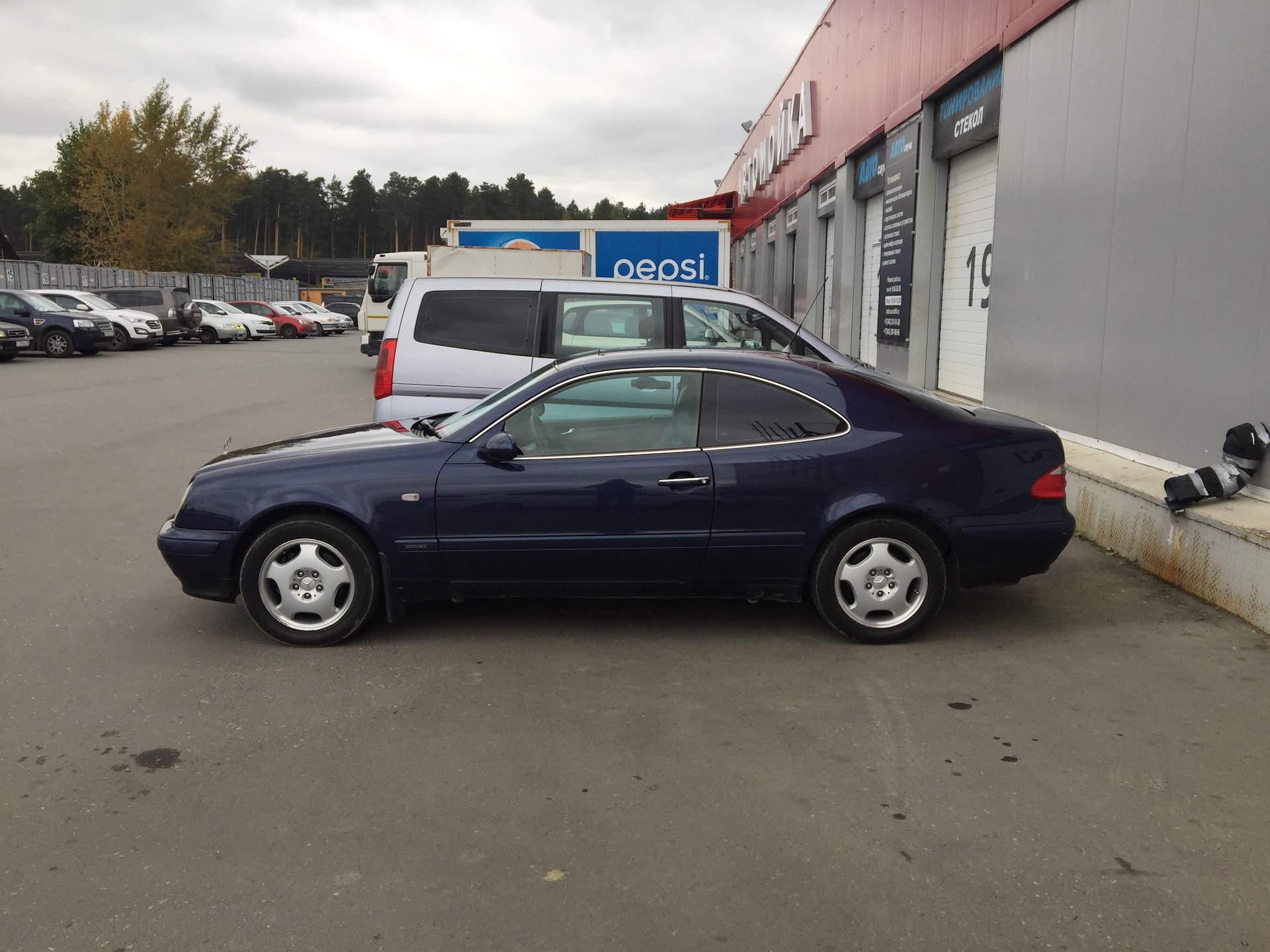 Сброс адаптации (финал). — Mercedes-Benz CLK (W208), 3,2 л, 1997 года ...