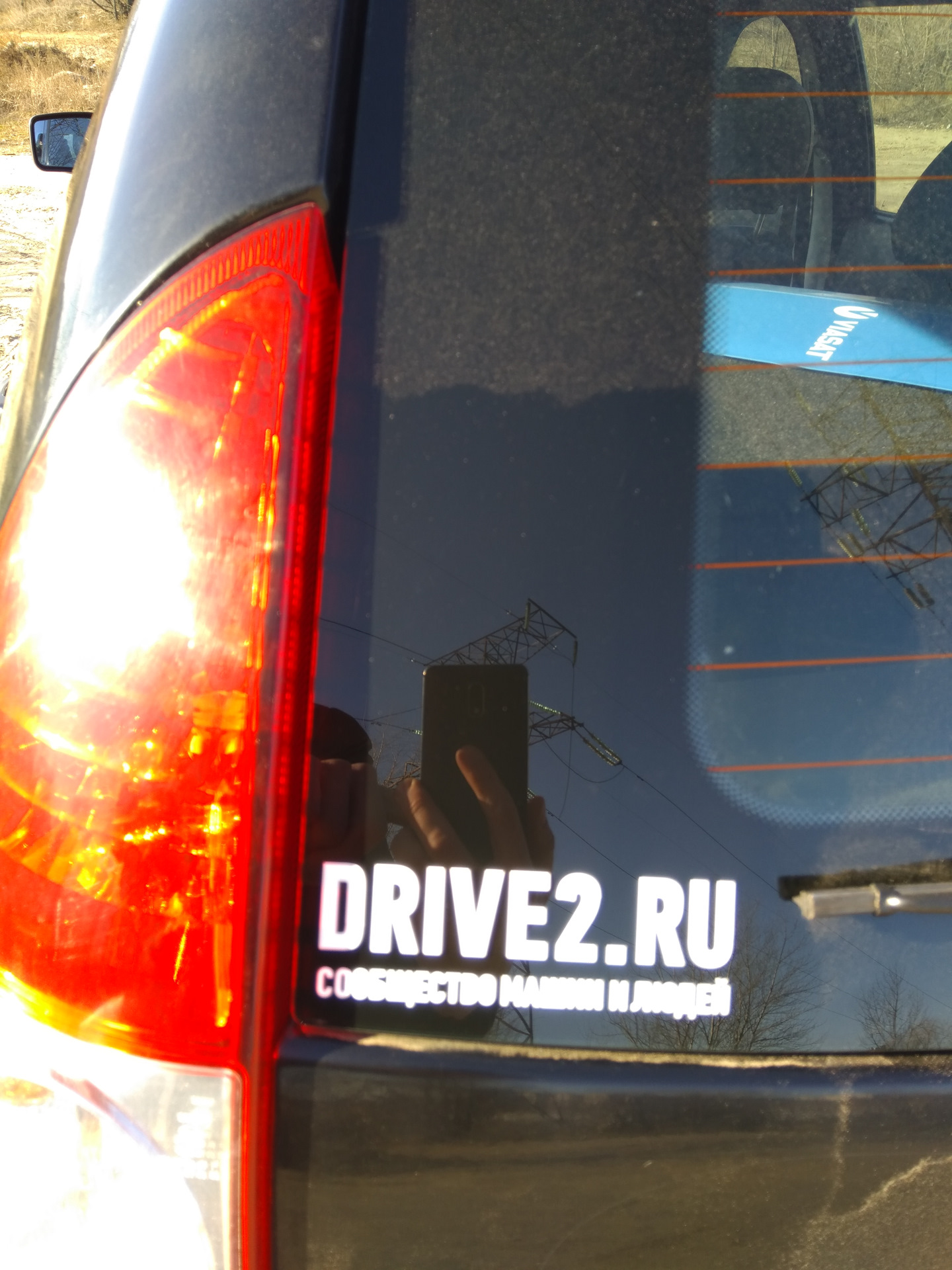 Наклейка Drive2 — Lada Приора универсал, 1,6 л, 2011 года | другое | DRIVE2