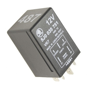 5J0035751 БЛОК УПР. МЕЖСЕТЕВЫМ ИНТЕРФ. VAG | Запчасти на DRIVE2