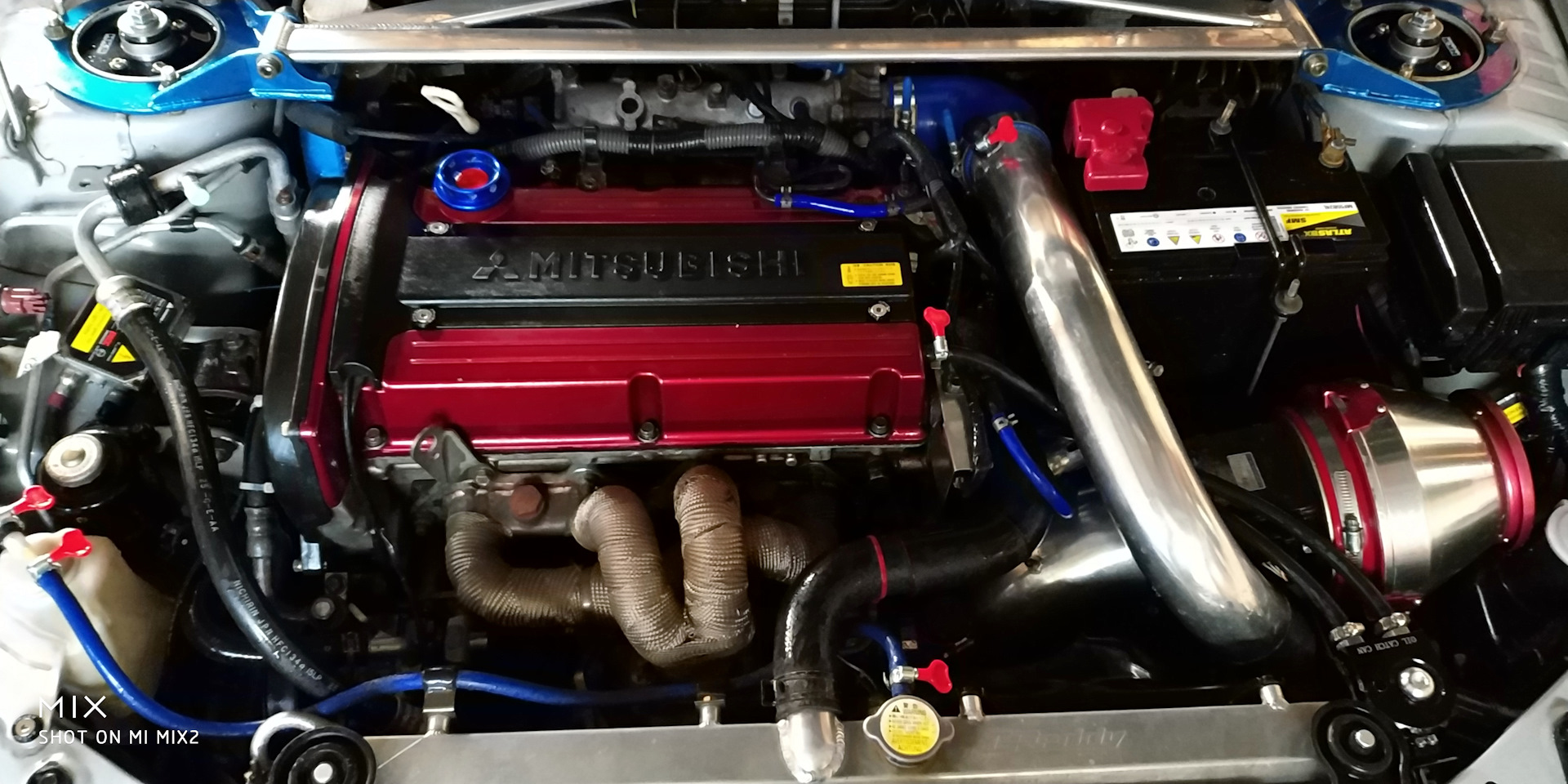 Впускной пайп HKS — Mitsubishi Lancer Evolution VIII, 2 л, 2003 года ...