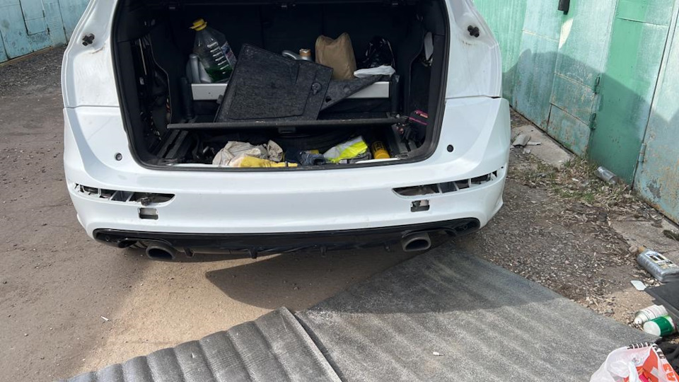 Audi Q5 8R. Наружний S-Line/SQ5, 1-й этап — Audi Q5 (1G), 2 л, 2013 ...