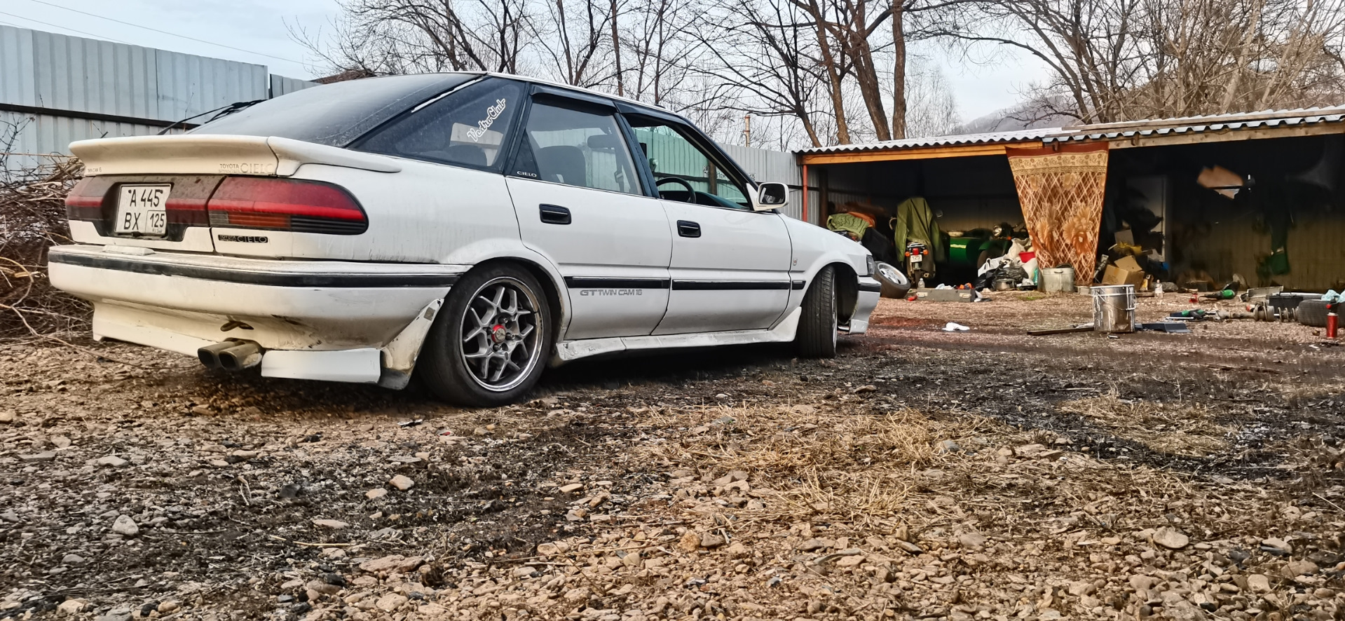 Летний look. Окончание установки полиуретана — Toyota Sprinter (90), 1 ...