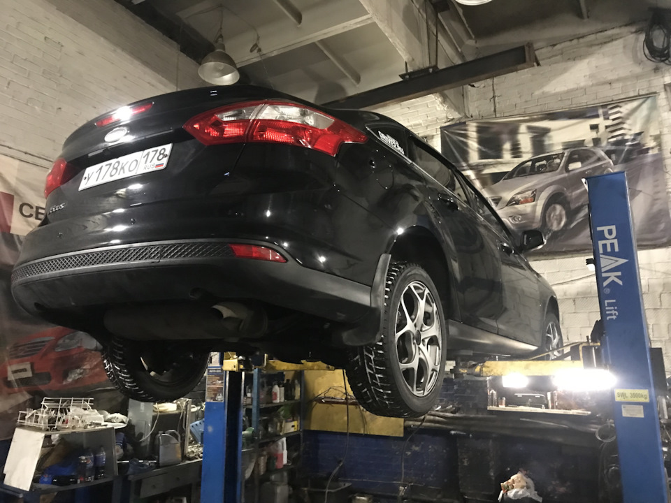 Тросик ручника — Ford Focus Sedan III, 1,6 л, 2012 года | визит на ...