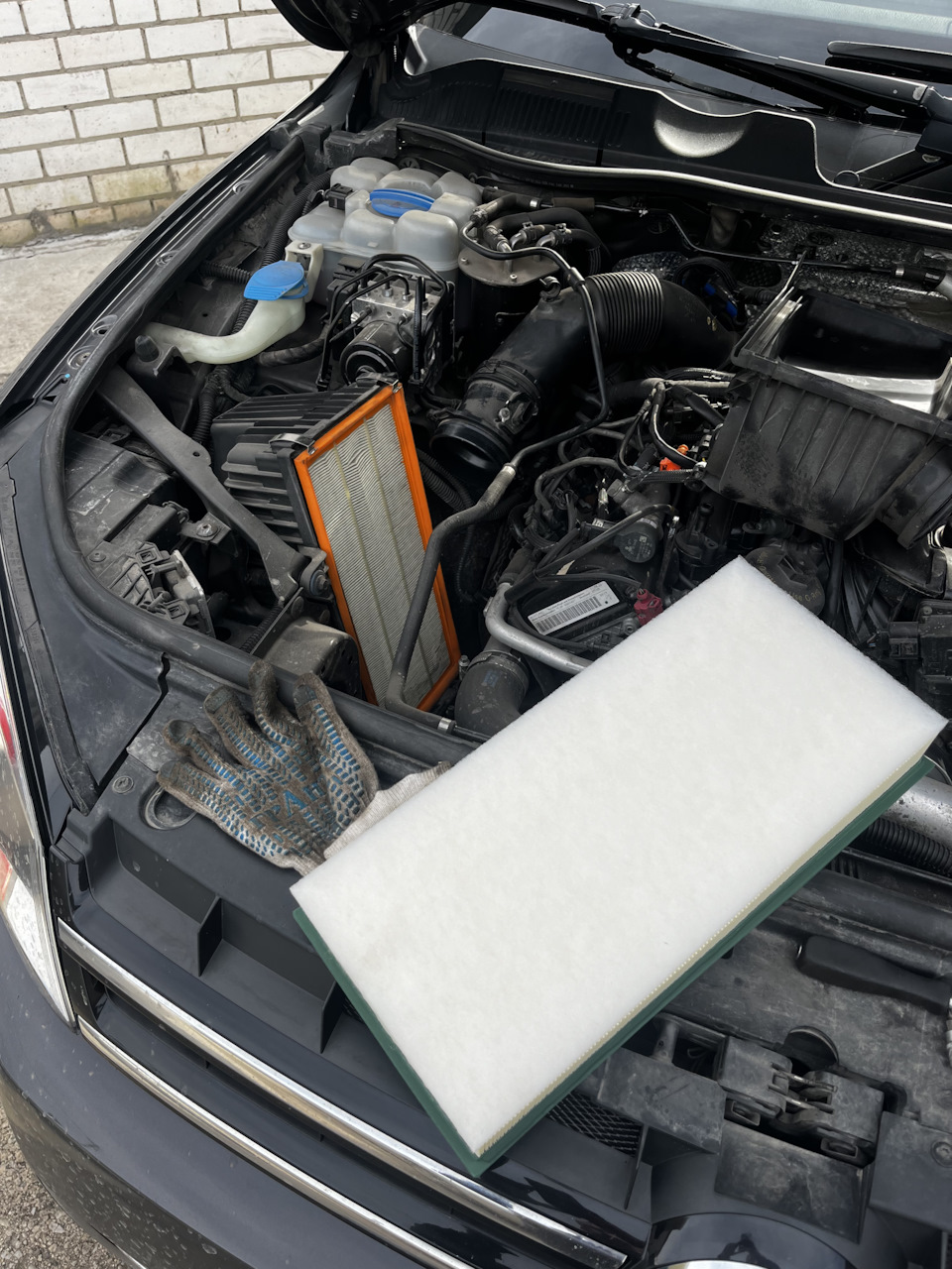 Плановое ТО — Volkswagen Touareg (2G), 3 л, 2011 года | своими руками ...