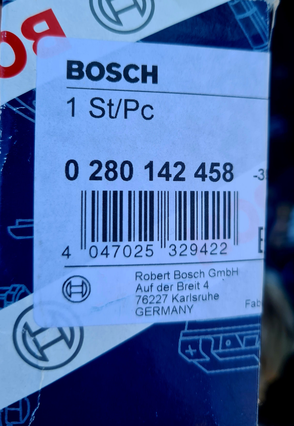 0280142458 клапан вентиляции топливного бака BOSCH | Запчасти на DRIVE2