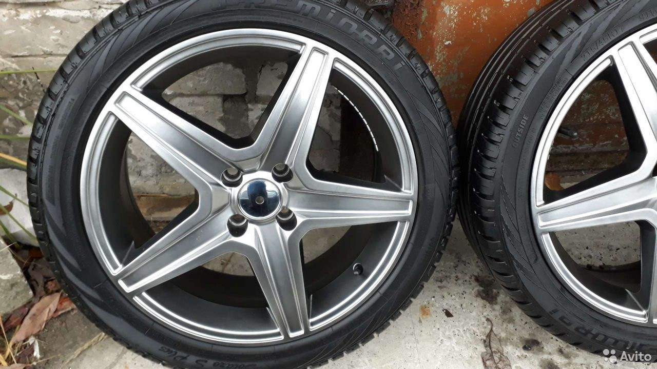 Диски литые PDW стиль AMG R17 — Lada Vesta (1G), 1,6 л, 2018 года ...